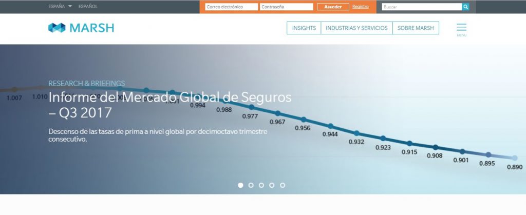 Marsh España lanza su nueva web - Seguros TV BlogSeguros TV Blog