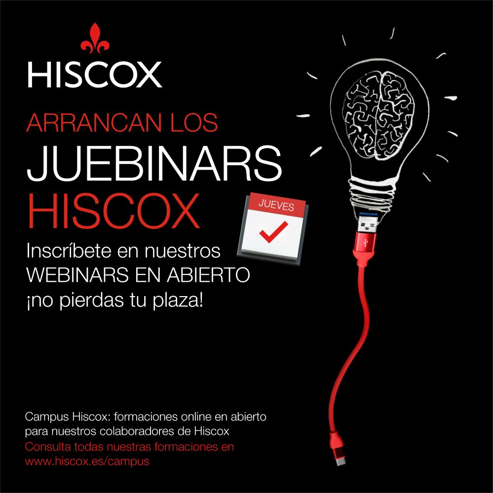 Hiscox lanza una nueva edición de sus Juebinars - Seguros TV ...