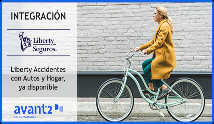Liberty Seguros incorpora accidentes a Avant2 Sales Manager - Seguros ...