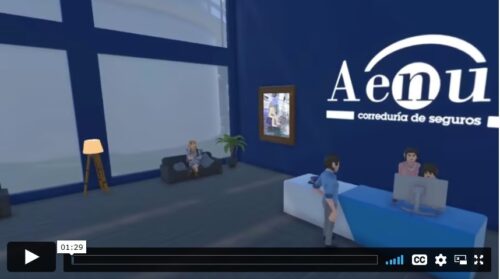 AENUS, la primera correduría de seguros en el metaversoSeguros TV Blog