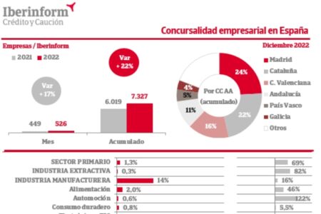 Iberinform alerta sobre el incremento de los procesos concursales al ...